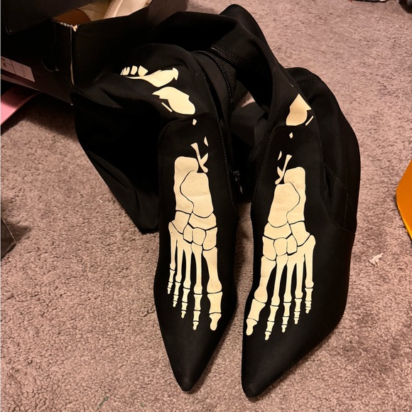 Shoes | Skeleton Boots | Poshmark